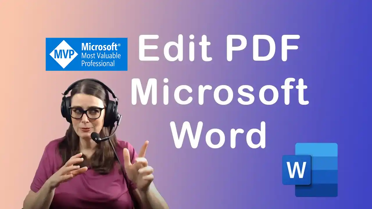 How to Edit a PDF in Microsoft Word