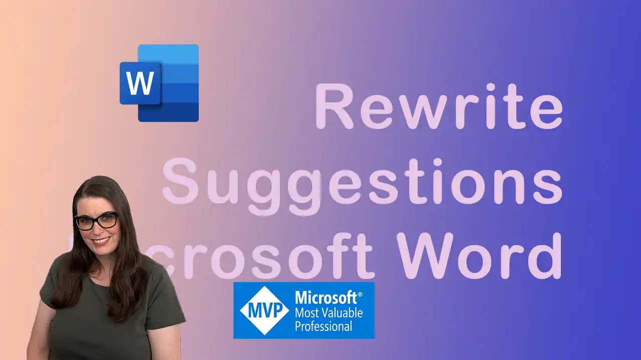 How to Use Rewrite Suggestions in Word