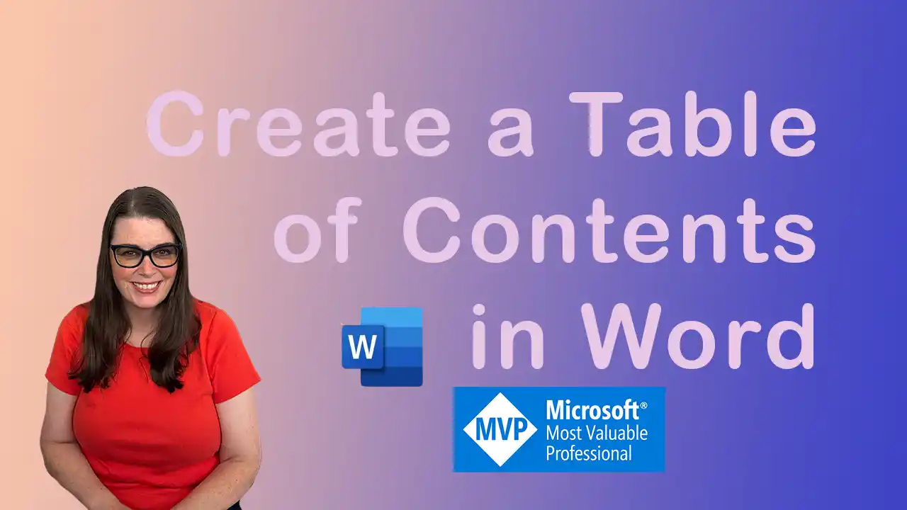 How to Create a Table of Contents in Word